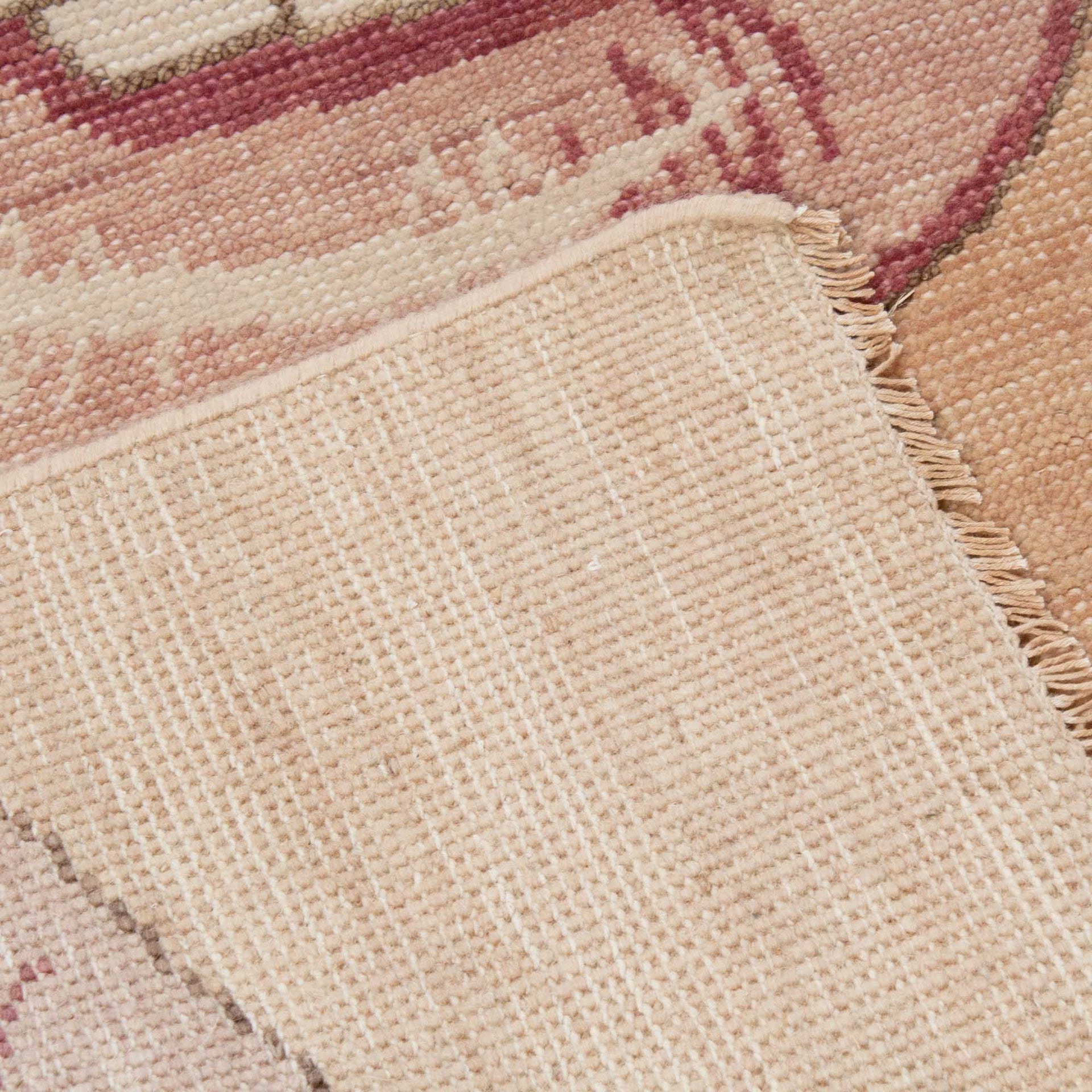 Lip Tease Turkish Knot Rug | Pink Lip Rug – Scout Design Studio