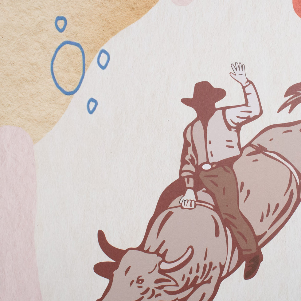 Pierre's Rodeo | Unique Wall Art – Scout Design Studio