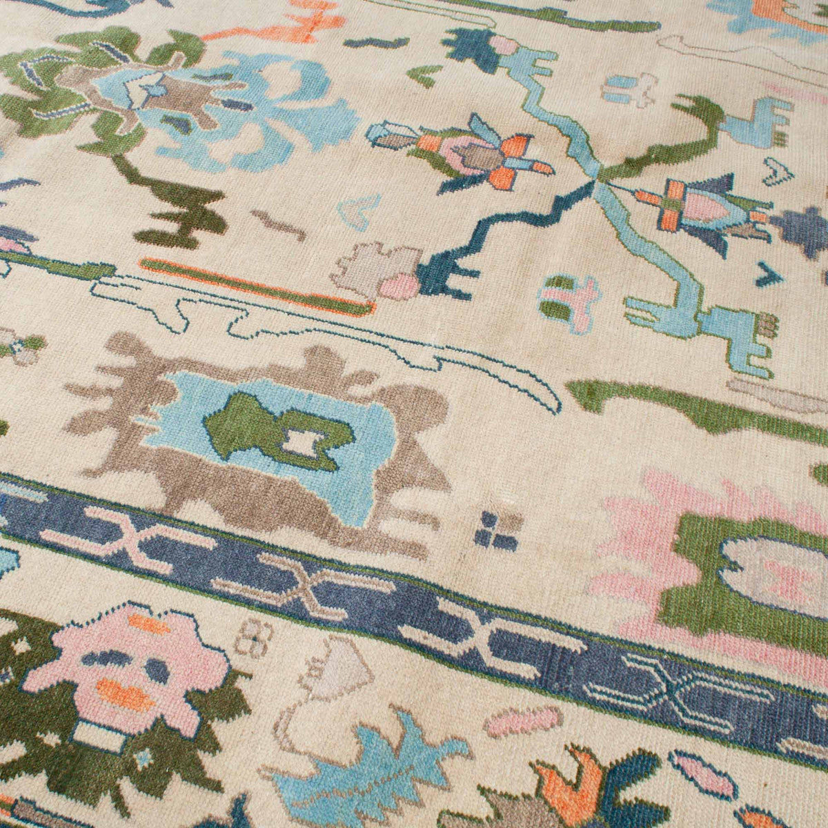 Roux Turkish Knot Rug – Scout Design Studio