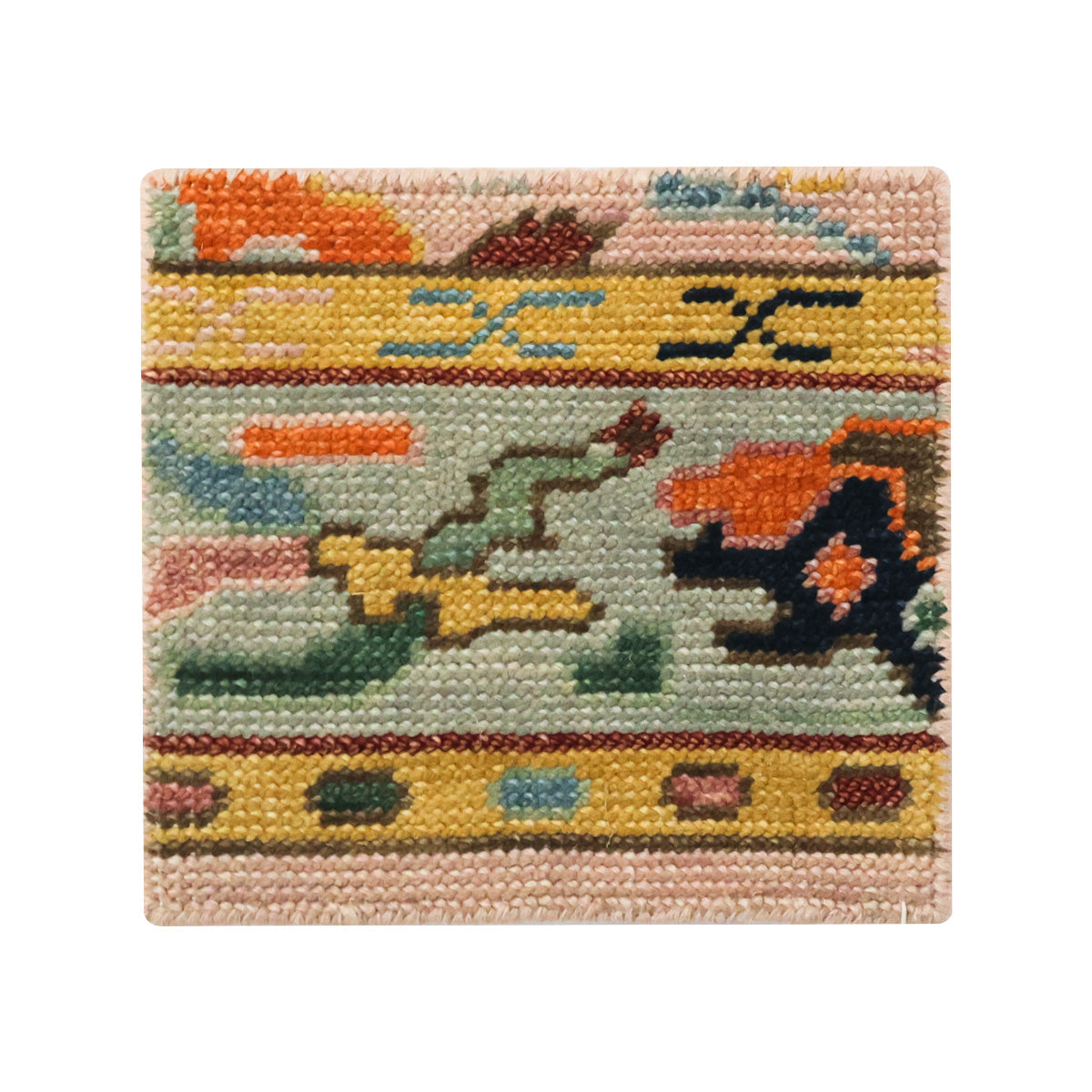 Caroline Rug Sample | Hand-Knotted Rug Sample – Scout Design Studio